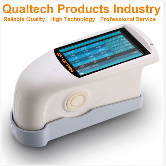 Precision Glossmeter with Color Touchscreen 20° 60° 85° - ASTM